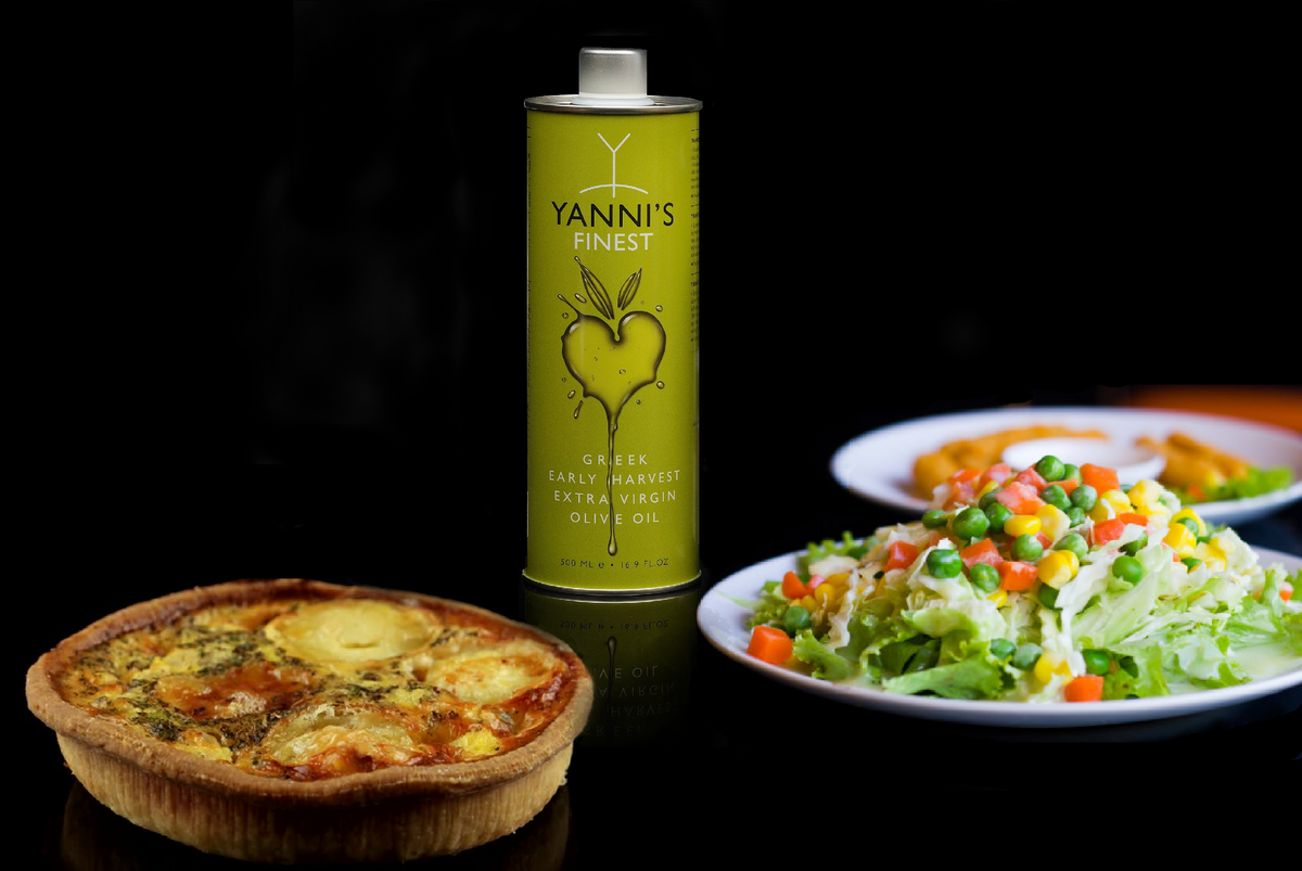 YANNI’S FINEST,Greek Multi Awarded Extra Virgin Olive Oil,17 fl.oz – Gourmet Pleasure Food Corp